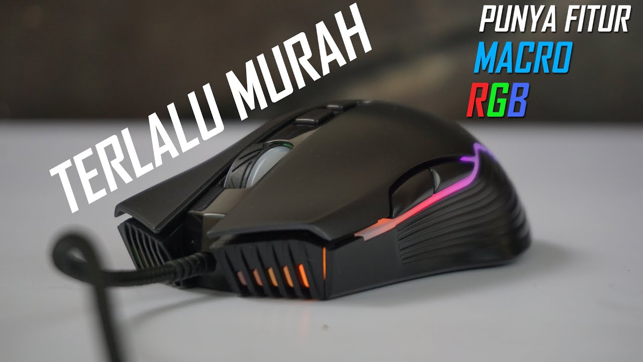 MOUSE GAMING 100 RIBUAN FITUR MELIMPAH ~ REXUS XIERRA X12 - YouTube
