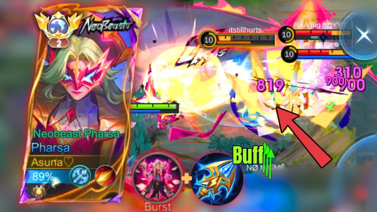 NEOBEAST PHARSA ONE HIT BUILD WITH LIGHTNING TRUCHEON BUFF ! - YouTube