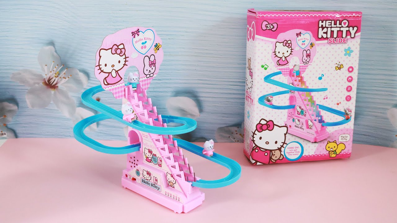 3 minutes Satisfying with Unboxing Hello Kitty kitchen set - YouTube