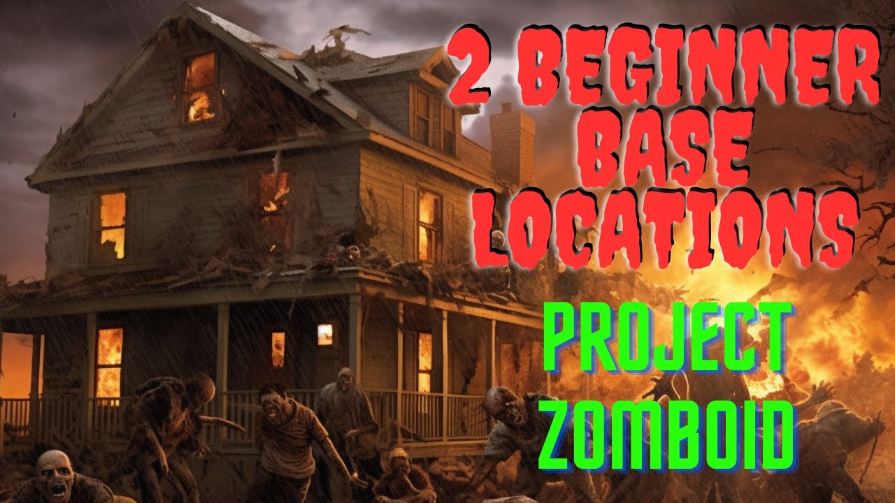 2 SOLID Beginner Base Locations for Project Zomboid - YouTube