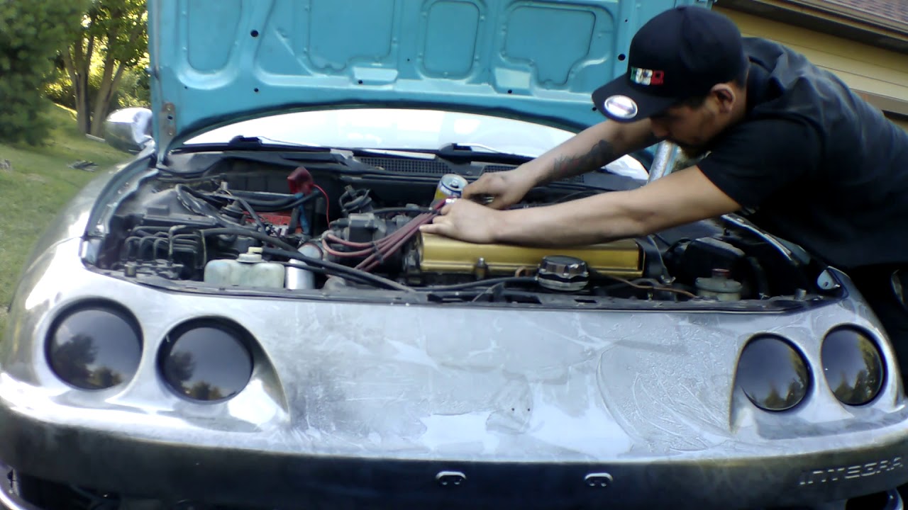 99 Honda Integra turbo Update - YouTube