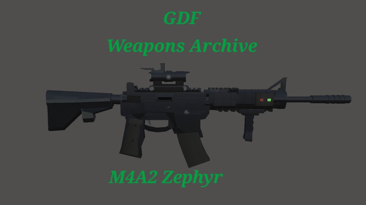 [Neo-Terra:Weapons Archive #2] The M4A2 Zephyr - YouTube