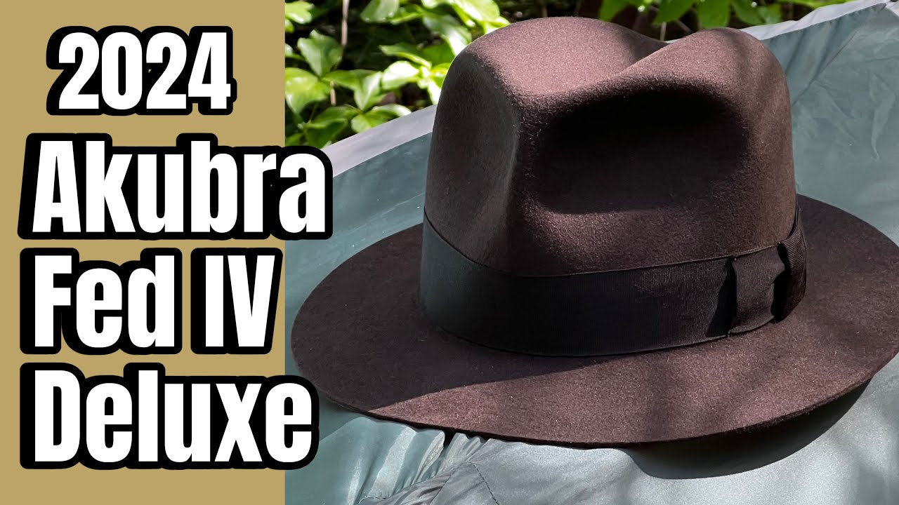 2024 Akubra Federation IV Deluxe Unboxing + Shaping + Review - YouTube