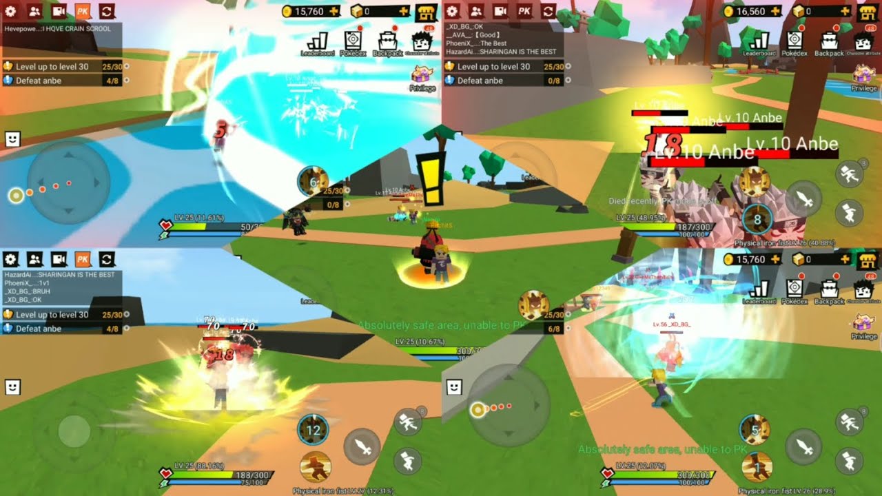 Never Do These Mistakes Blockman Go Anime Showdown Gameplay New Update ...