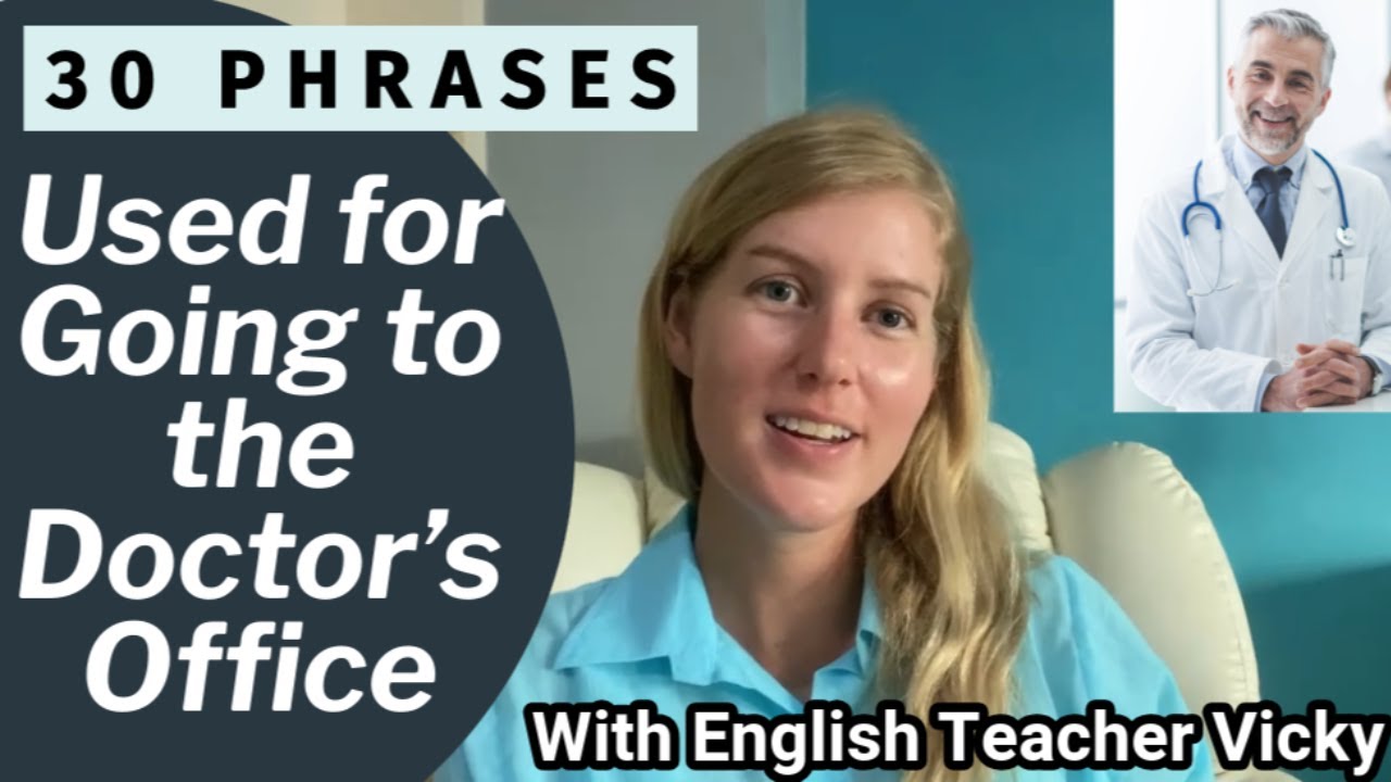30 Essential English Phrases for Your Next Doctor's Visit! - YouTube