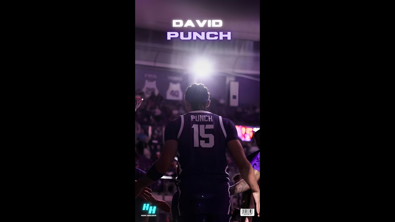 David Punch Highlights 2024/25 || NCAA D1 - Big 12 Conference || TCU ...
