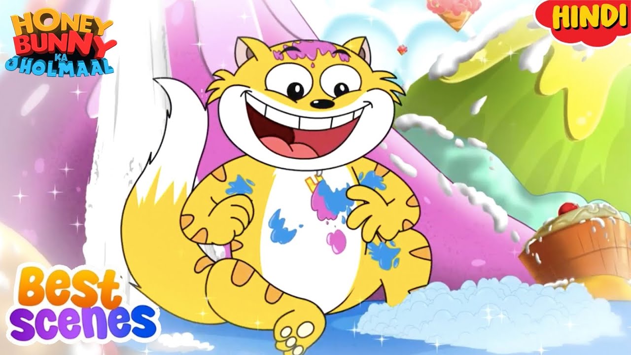 Honey Bunny Best Scenes | Cartoon For Kids | Compilation-100 | YO Kids ...