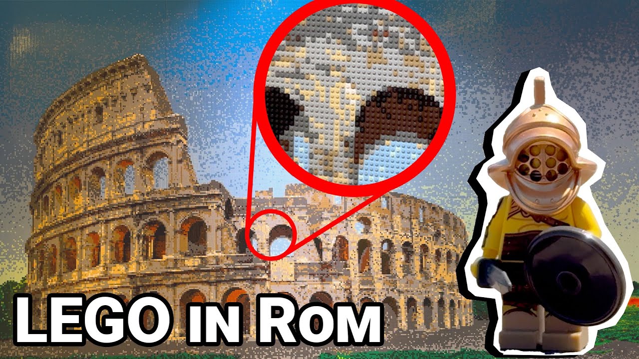 Dieses Lego gibts in Rom - YouTube