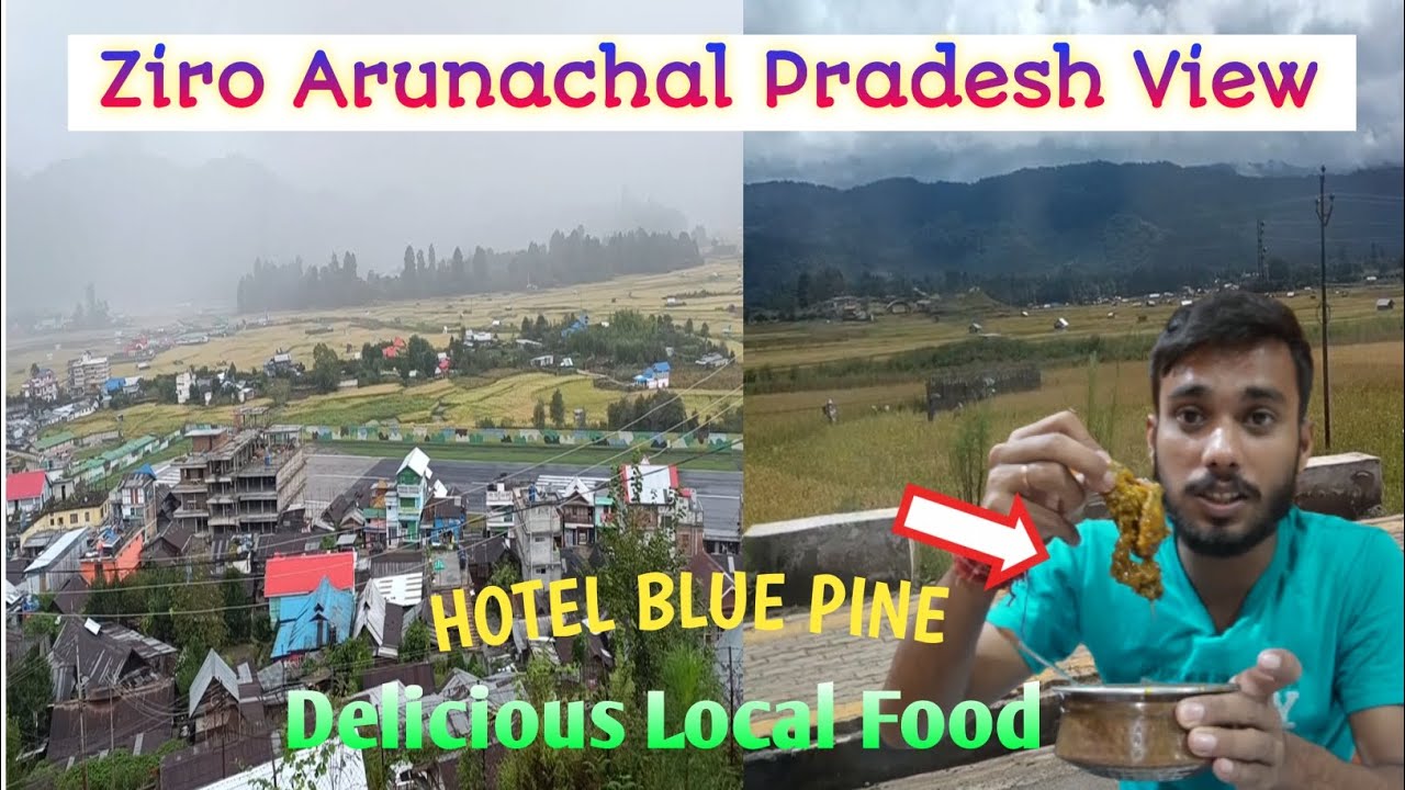 ARUNACHAL PRADESH ZIRO VIEW || ZIRO NIGHT VIEW #ZIROVALLEY # ...