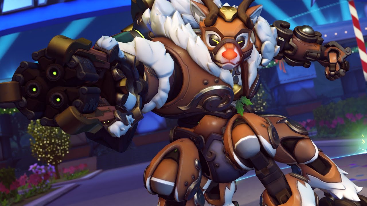 Reindeer Orisa Skin 「 Overwatch Winter Wonderland 2021 Costume│overwatch 」 Youtube
