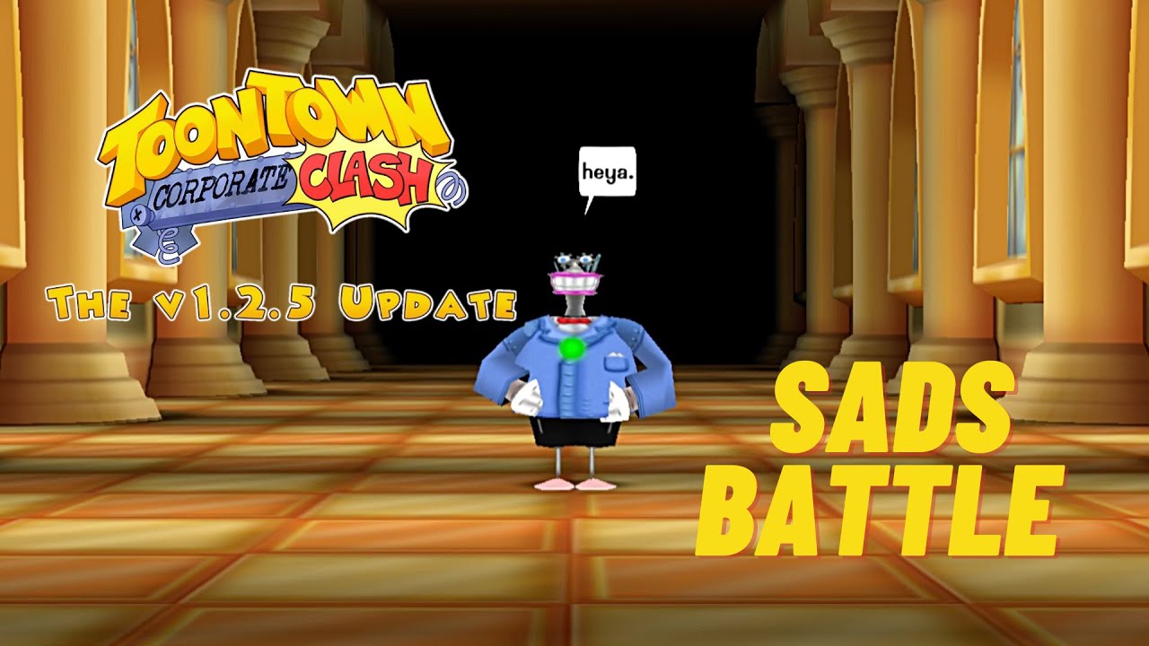 SADS BATTLE! v.1.2.5 UPDATE: TOONTOWN CORPORATE CLASH [2021] - YouTube