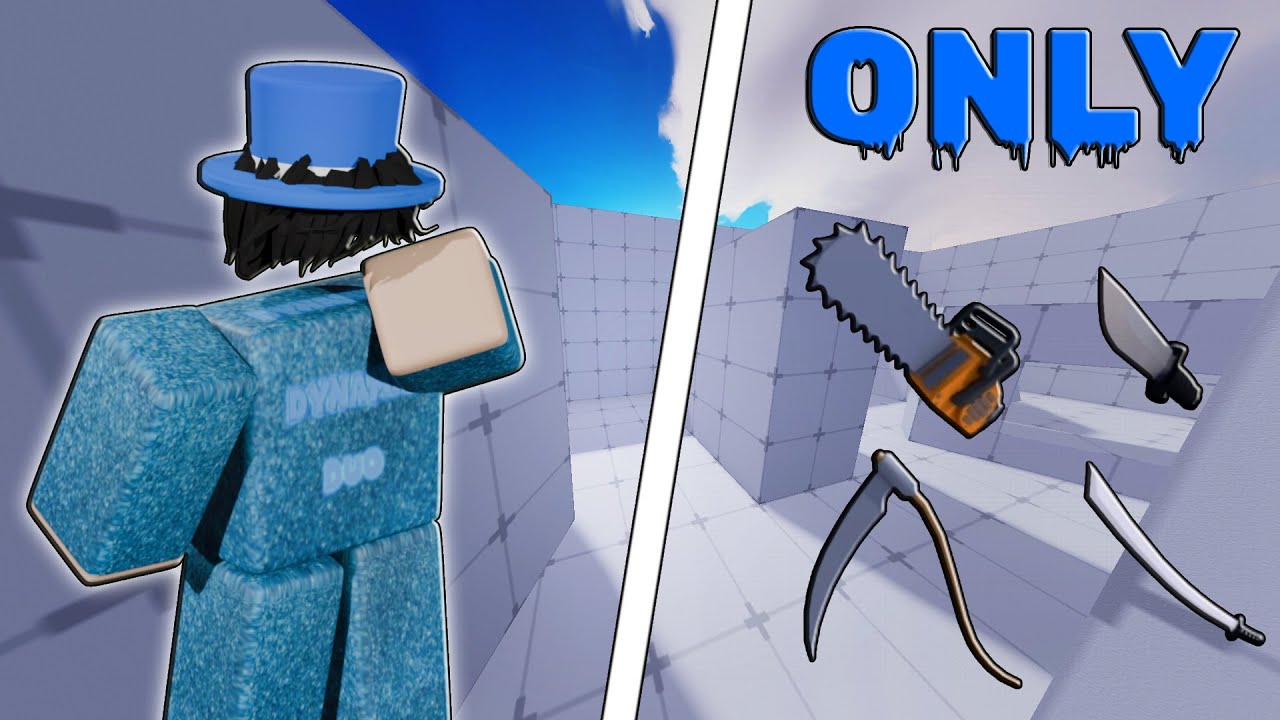 Roblox Rivals, But I Can Only Use MELEE WEAPONS!! 🗡️ - YouTube