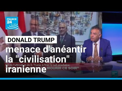 Guerre au Moyen-Orient : Donald Trump menace d'anéantir la \