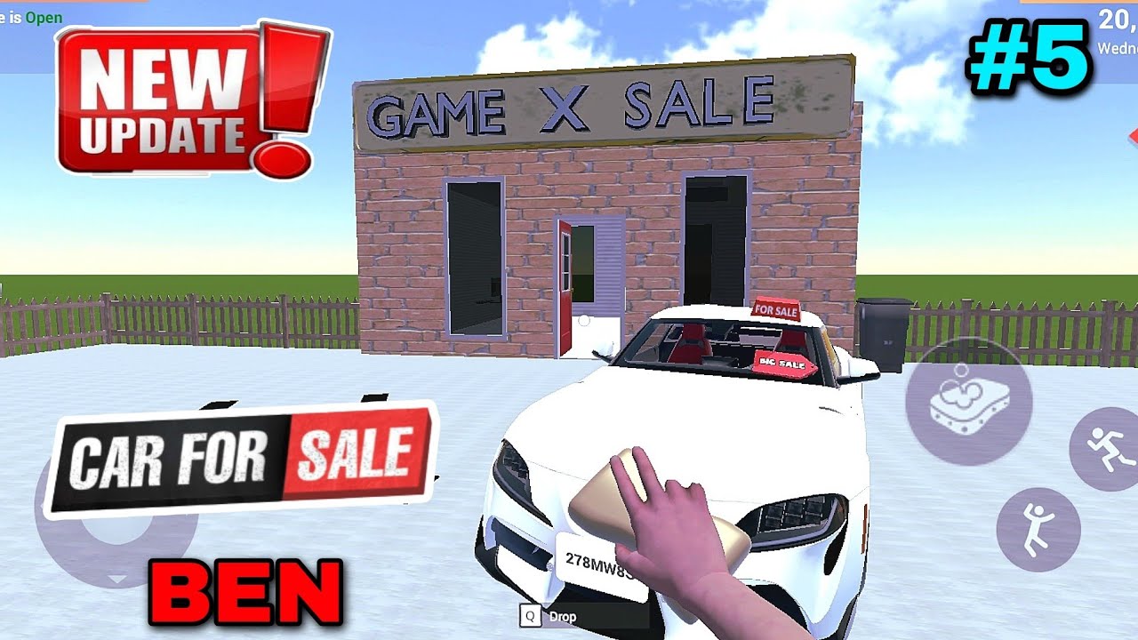 NEW UPDATE AND GAME BEN CAR FOR SALE SIMULATOR - YouTube