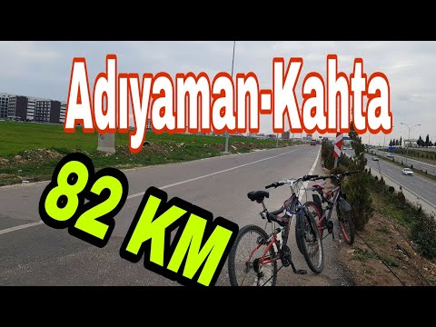 MTB İle 82 km Yol Yapmak Adıyaman-Kahta Yolu |Bisiklet Vlog#4