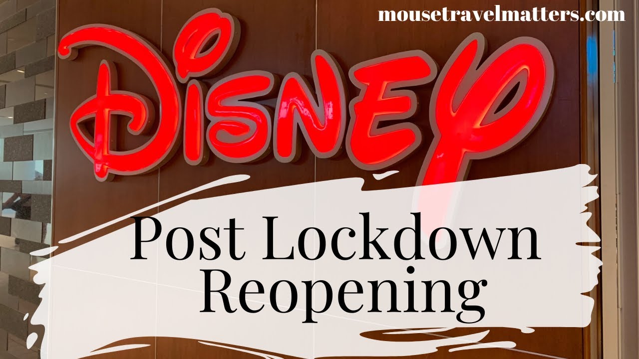 Rideau Centre Disney Store Reopening Post Lockdown - YouTube