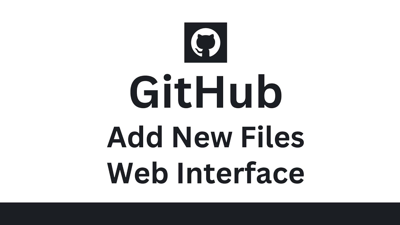 Add Files To Github Using Web Interface Upload Foldersfilesprojects 0707