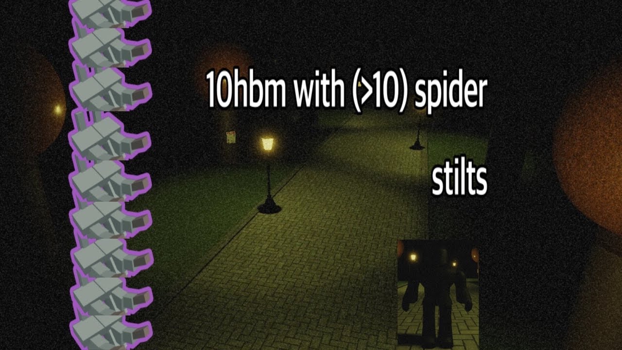 10 hour burst man with (less than 10) spider stilts: Item Asylum - YouTube