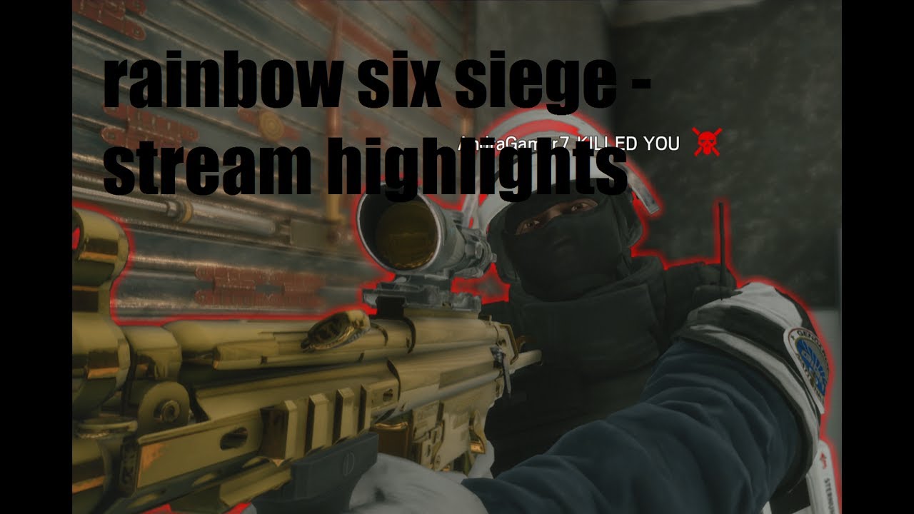 Rainbow Six Siege - Stream highlights - YouTube