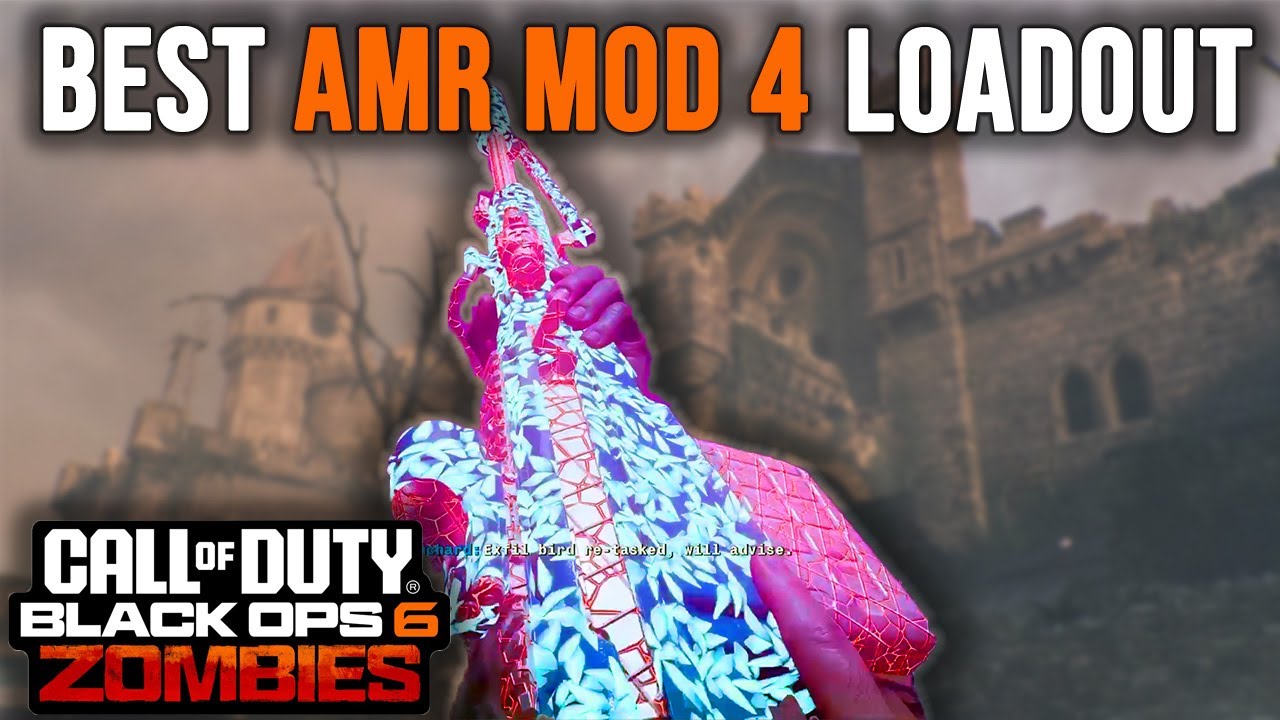 THE BEST AMR MOD 4 Loadout in Black Ops 6 Zombies - Weapon Guide - YouTube