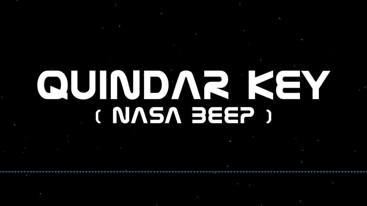 A single Quindar Tone or NASA beep - YouTube