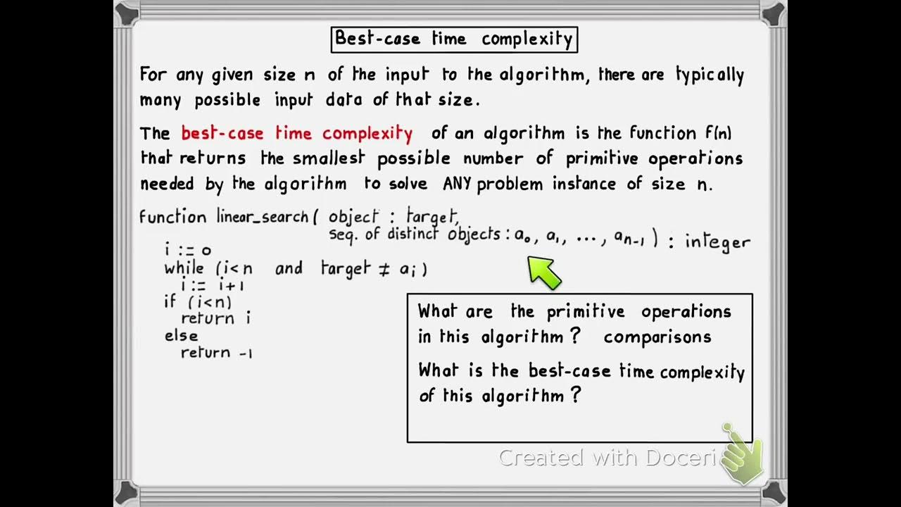 Discrete Structures [Lecture 21 / Segment 2] - A second look at time complexity - YouTube