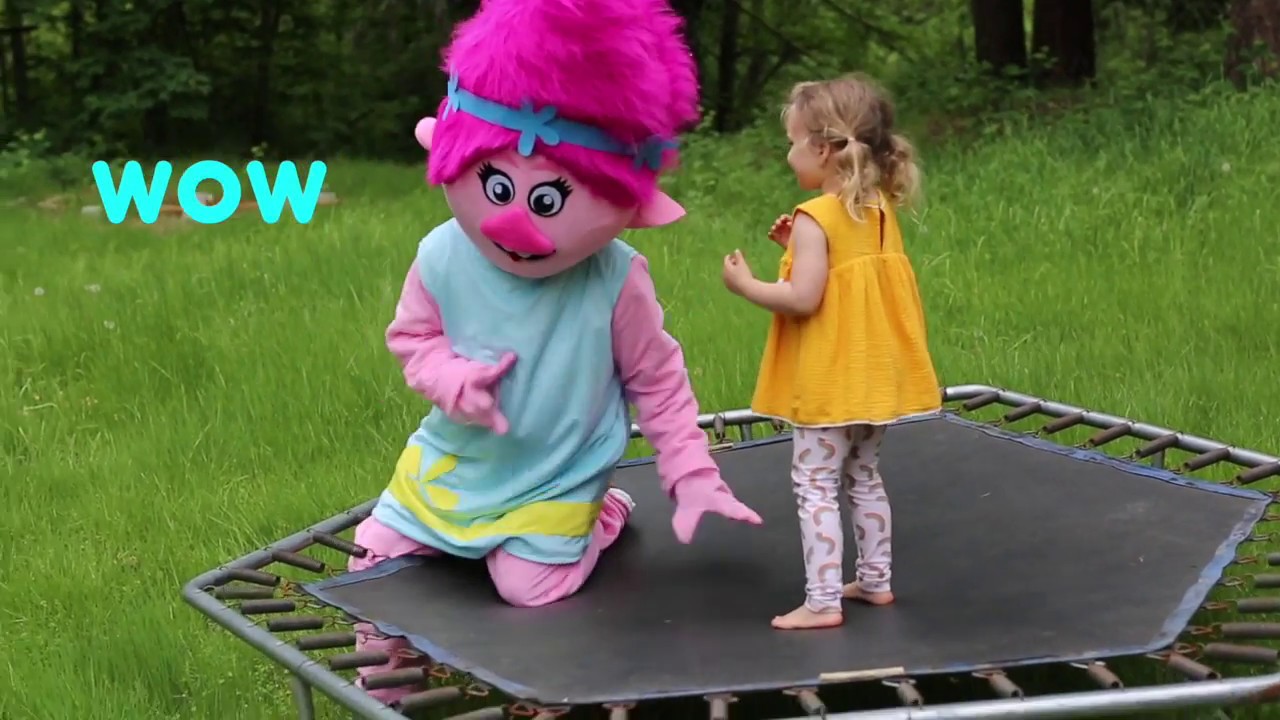 Princess Poppy meets Myla - YouTube
