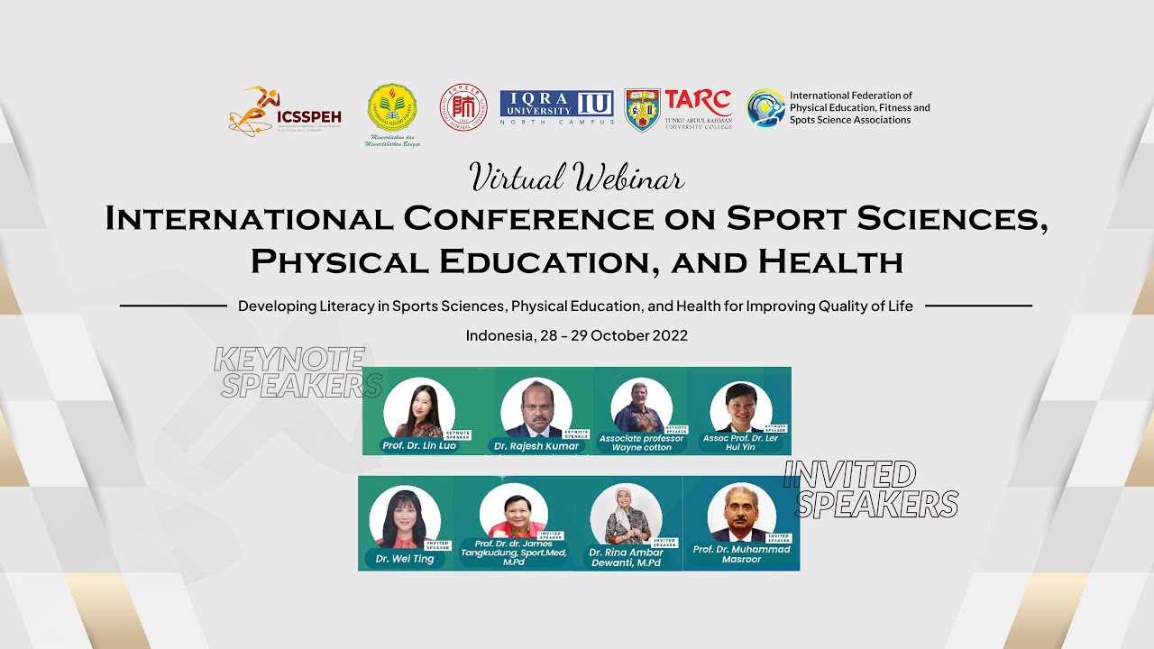 INTERNATIONAL CONFERENCE ON SPORT SCIENCES, PHYSICAL EDUCATION, AND ...