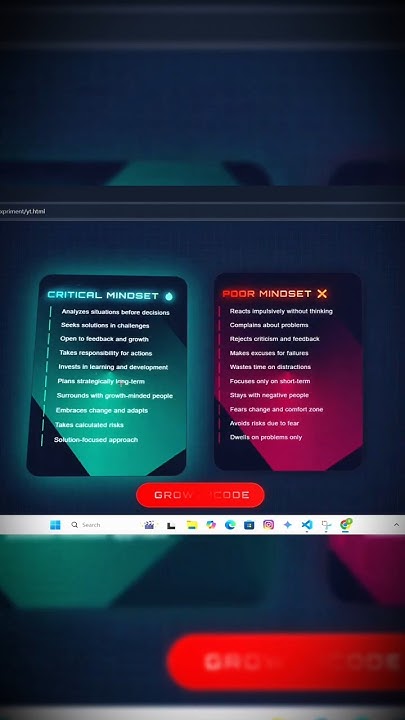The Coding Mindset That Changes Everything - YouTube