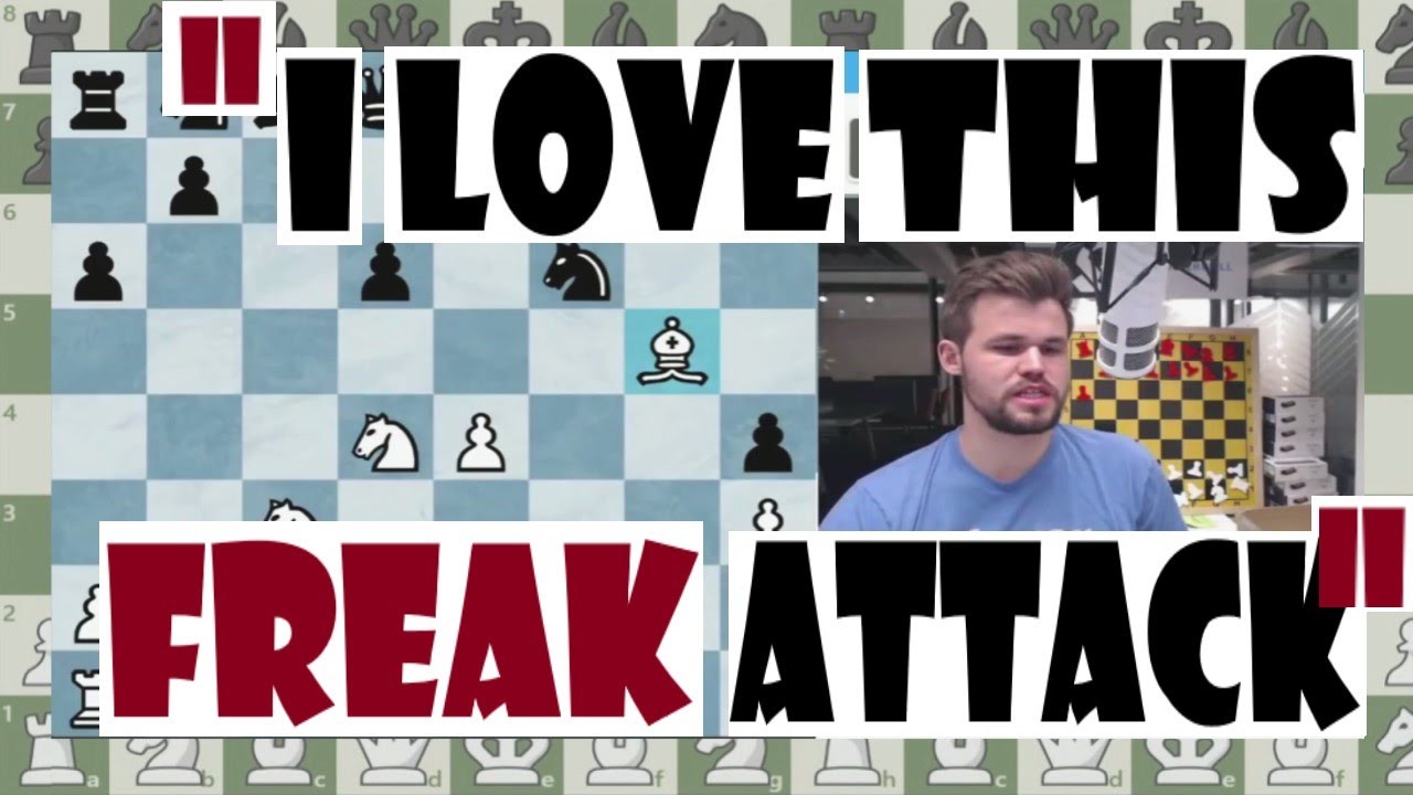 Magnus: "I love this FREAK attack!" - YouTube