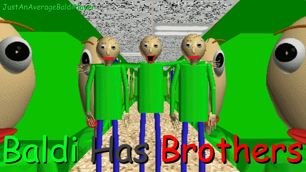 Baldi Has Brothers (Baldi Mod) - YouTube