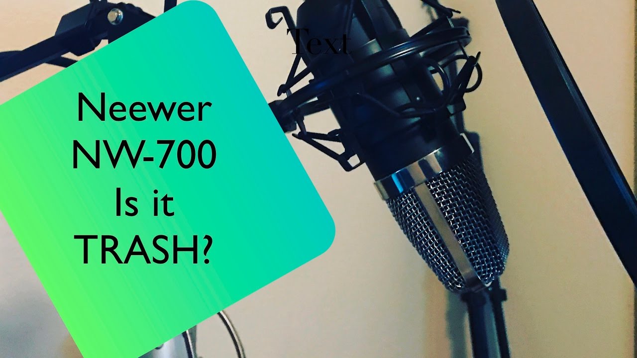Neewer NW-700 Microphone: Is it Trash? - YouTube