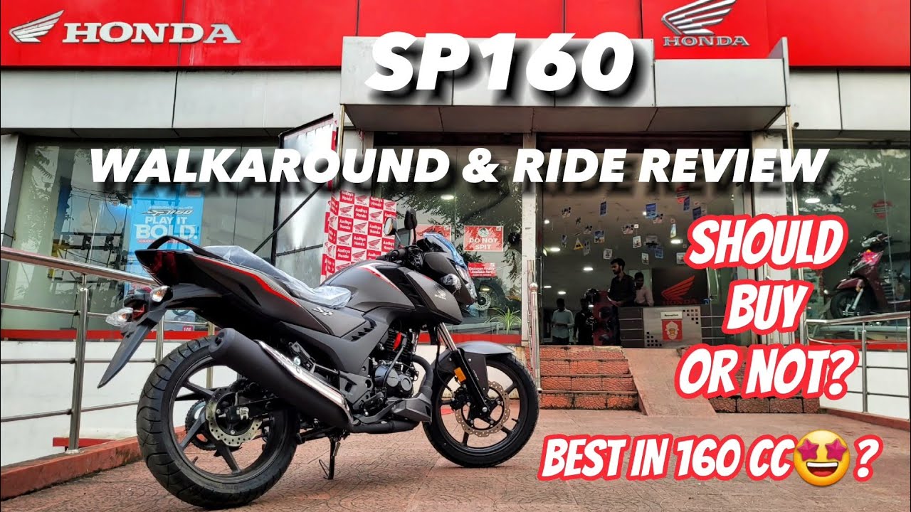 Latest HONDA SP 160🔥 Top model- Walkaround & RIDE Review ️ | All new ...