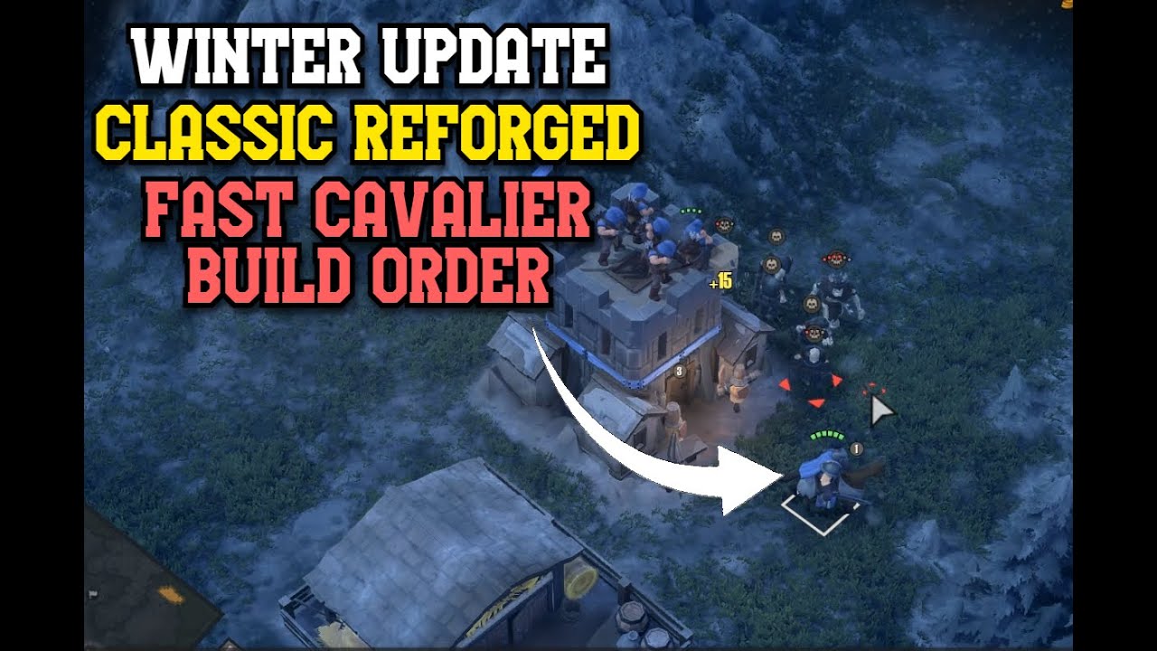 The Scouring Winter Update Classic Fast Cavalier Build Order - YouTube