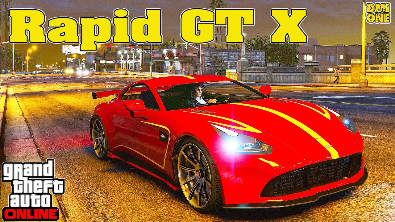 НОВЫЙ DEWBAUCHEE RAPID GT X В GTA ONLINE (ТЮНИНГ И ОБЗОР ПО ФАНУ) - YouTube