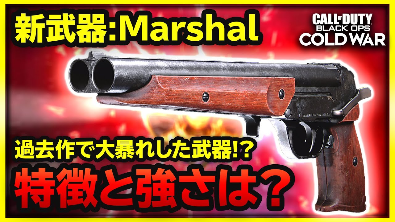 【CoD:BOCW】過去作で大暴れ!? 新武器『Marshal』がアプデで追加！特徴や強さなど解説します！【実況Vol.154】【ぐっぴー ...