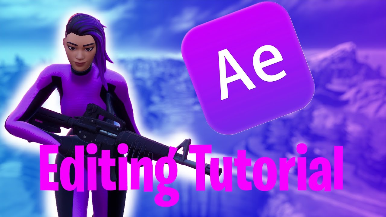 How to edit an INSANE Fortnite montage(After effects) - YouTube