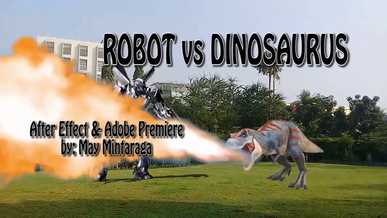 ROBOT VS DINOSAURUS FINAL - YouTube