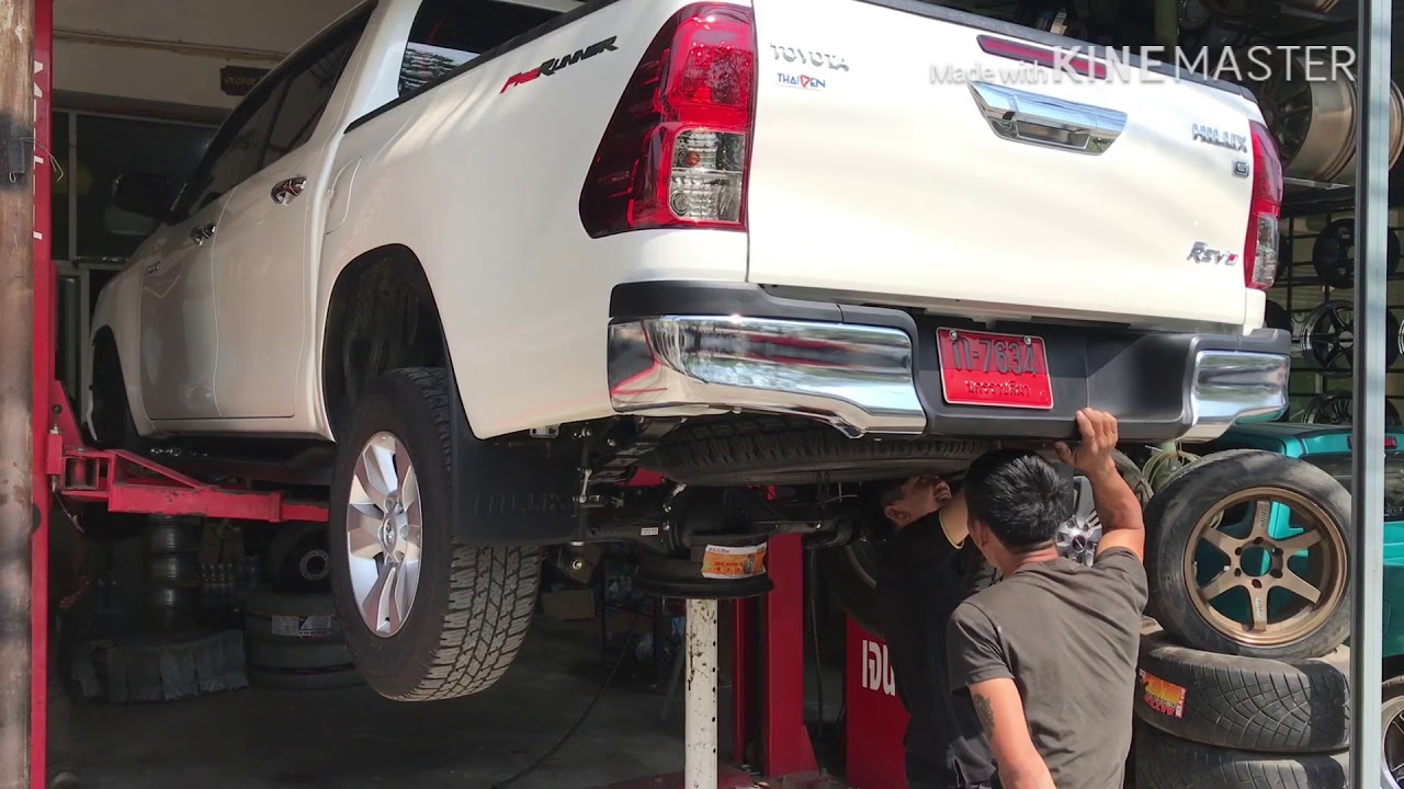 Revo prerunner ย้ายแหนบ - YouTube