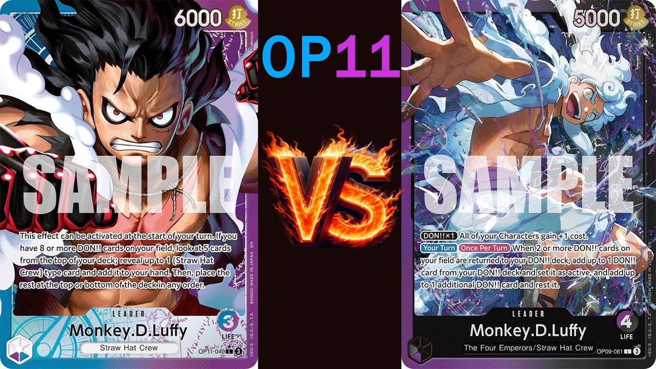 OP11 Local UP Luffy vs PB Luffy Round 2 6/16/25 - YouTube
