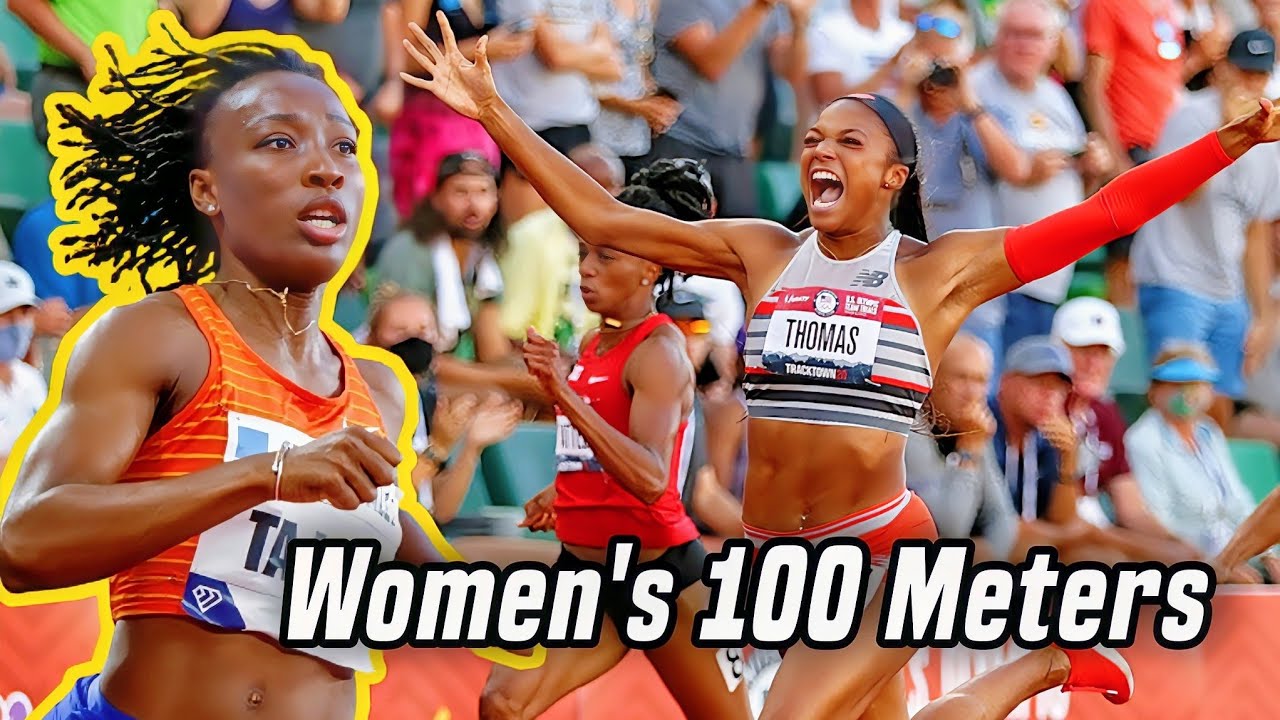 Wow! Ta Lou Battles Gabby Thomas In Epic 100m At LA Grand Prix 2024 ...