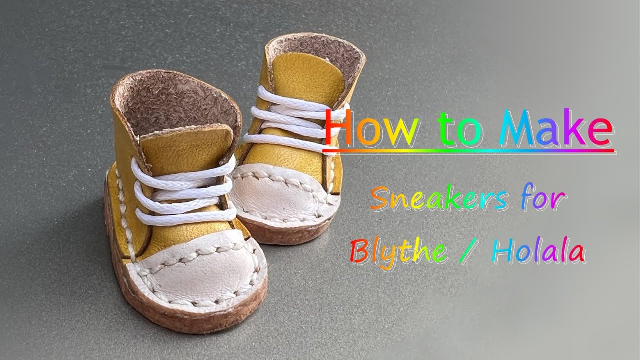 How to Make Blythe / Holala sneakers - YouTube