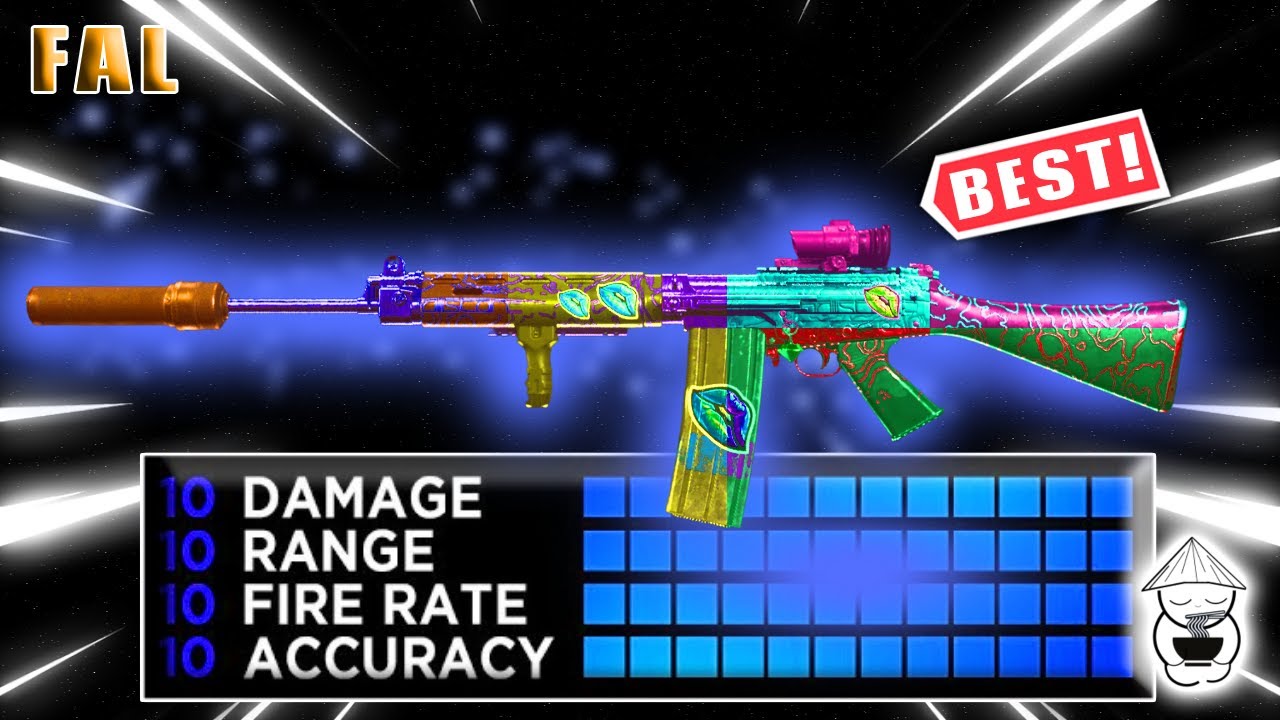 the *NEW* FAL in WARZONE...OVERPOWERED! (BEST FAL CLASS SETUP in ...