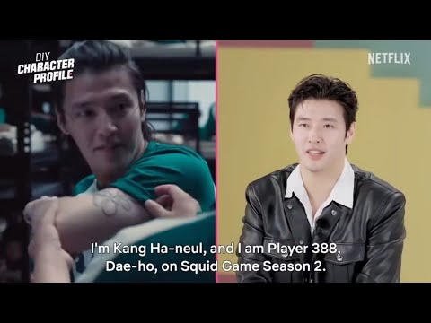 Squid Game Season 2 Player 388, Kang Daeho DIY Character Profile by ...