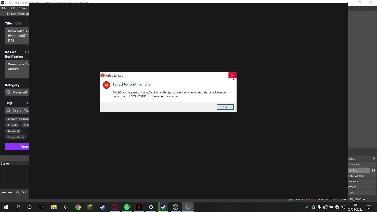Lunar Client Failed To Launch *HOW TO FIX* (Updated 2022) Quick and ...