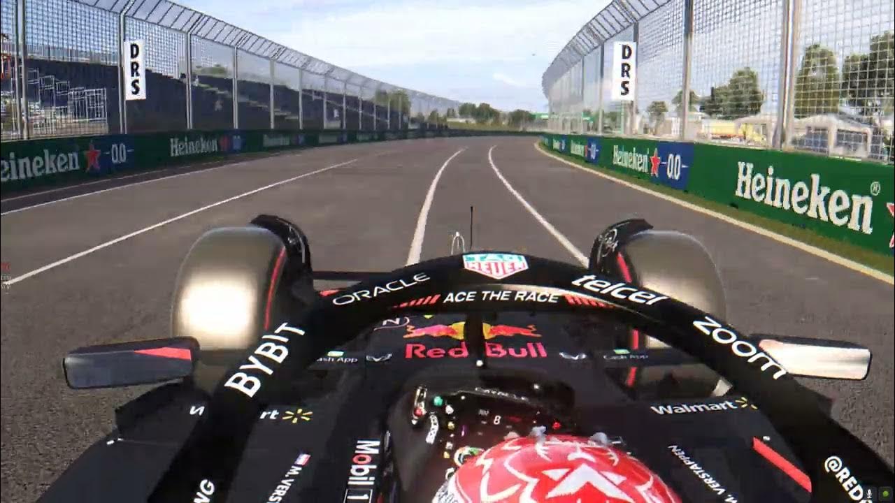 Max Verstappen's Pole lap Onboard at the Australian Grand Prix - Assetto corsa - YouTube