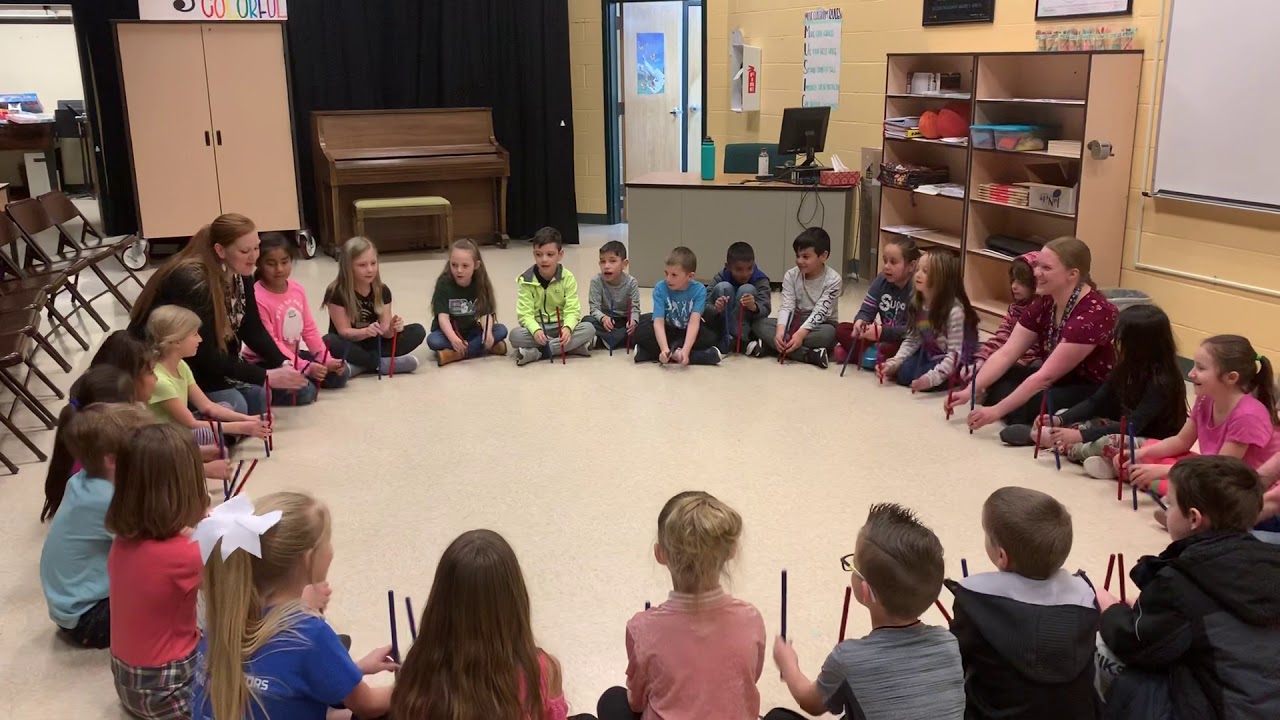 Bridgewater Second Grade Music Class Part 3 - YouTube