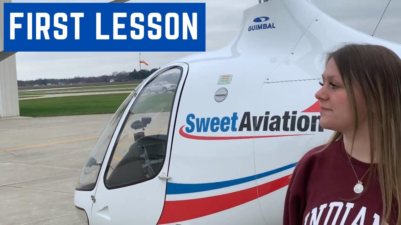 First Helicopter Lesson Cabri G2 Introductory Flight - YouTube