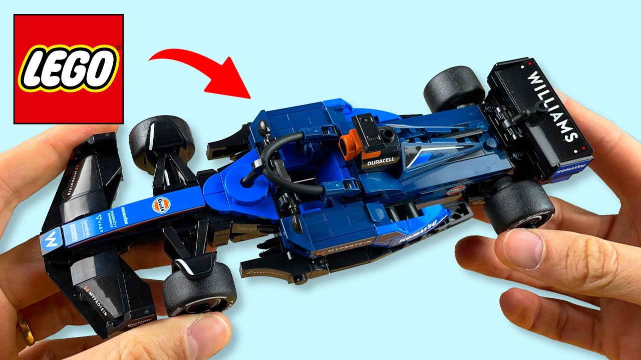 Building the LEGO Speed Champions F1 Williams Car - YouTube