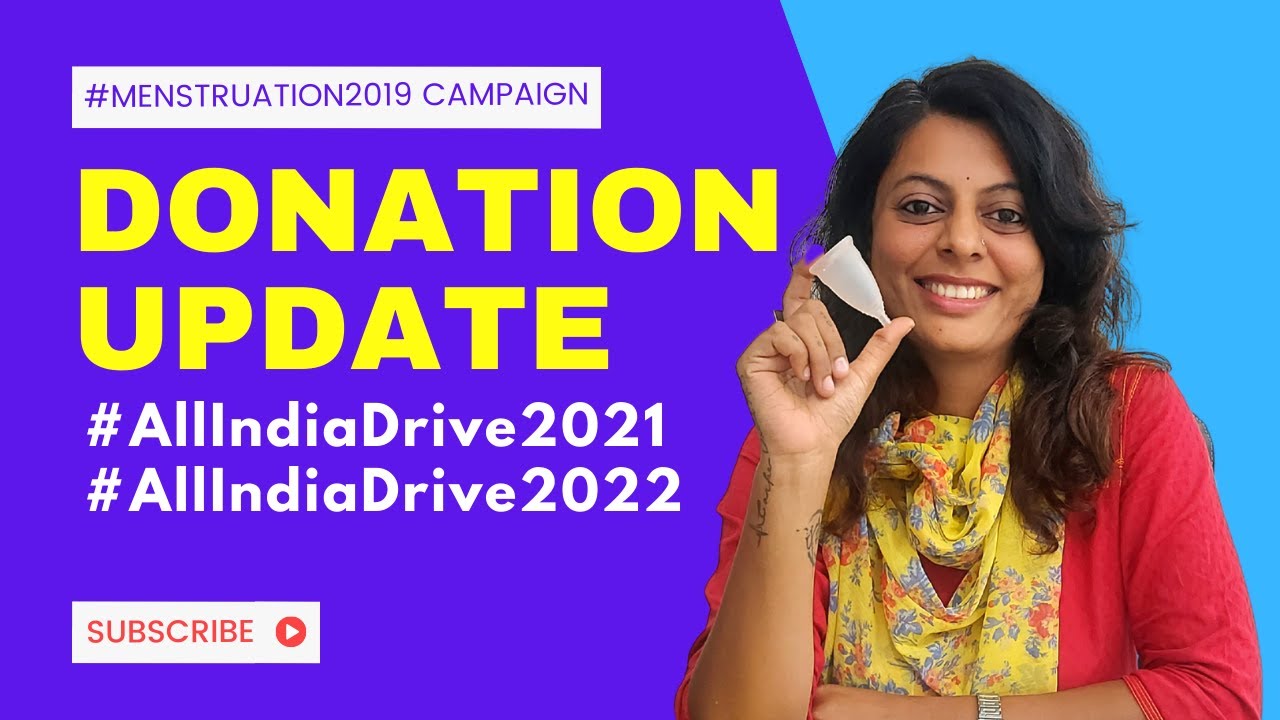 Donation Update - All India Drive for a Social Cause #PeriodCupCause ...